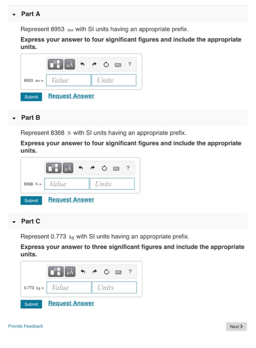 Solved Part A Represent 953 ms having an appro Express your | Chegg.com