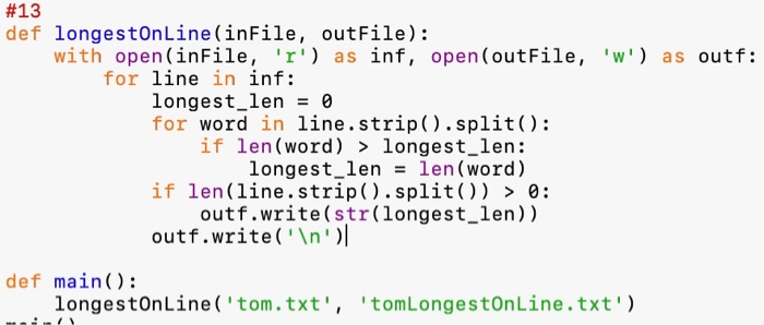 Solved Question 13 (20 points) Write a function named | Chegg.com