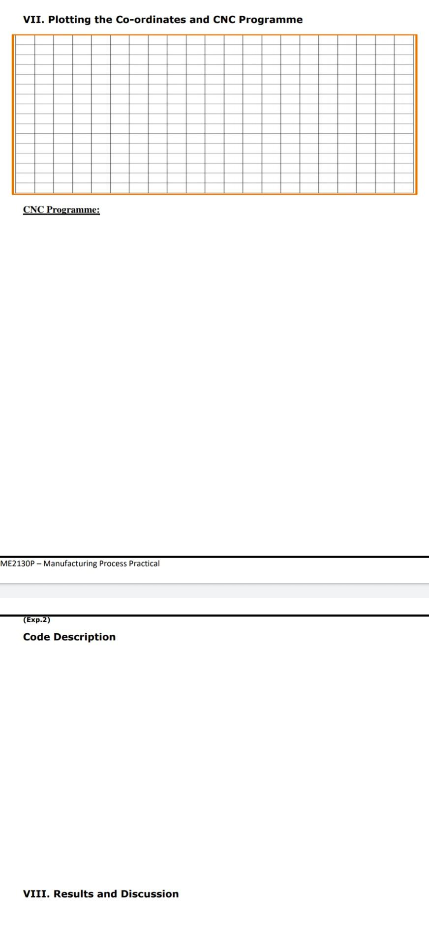 Solved I. Aim/Objective To write CNC program for the given | Chegg.com