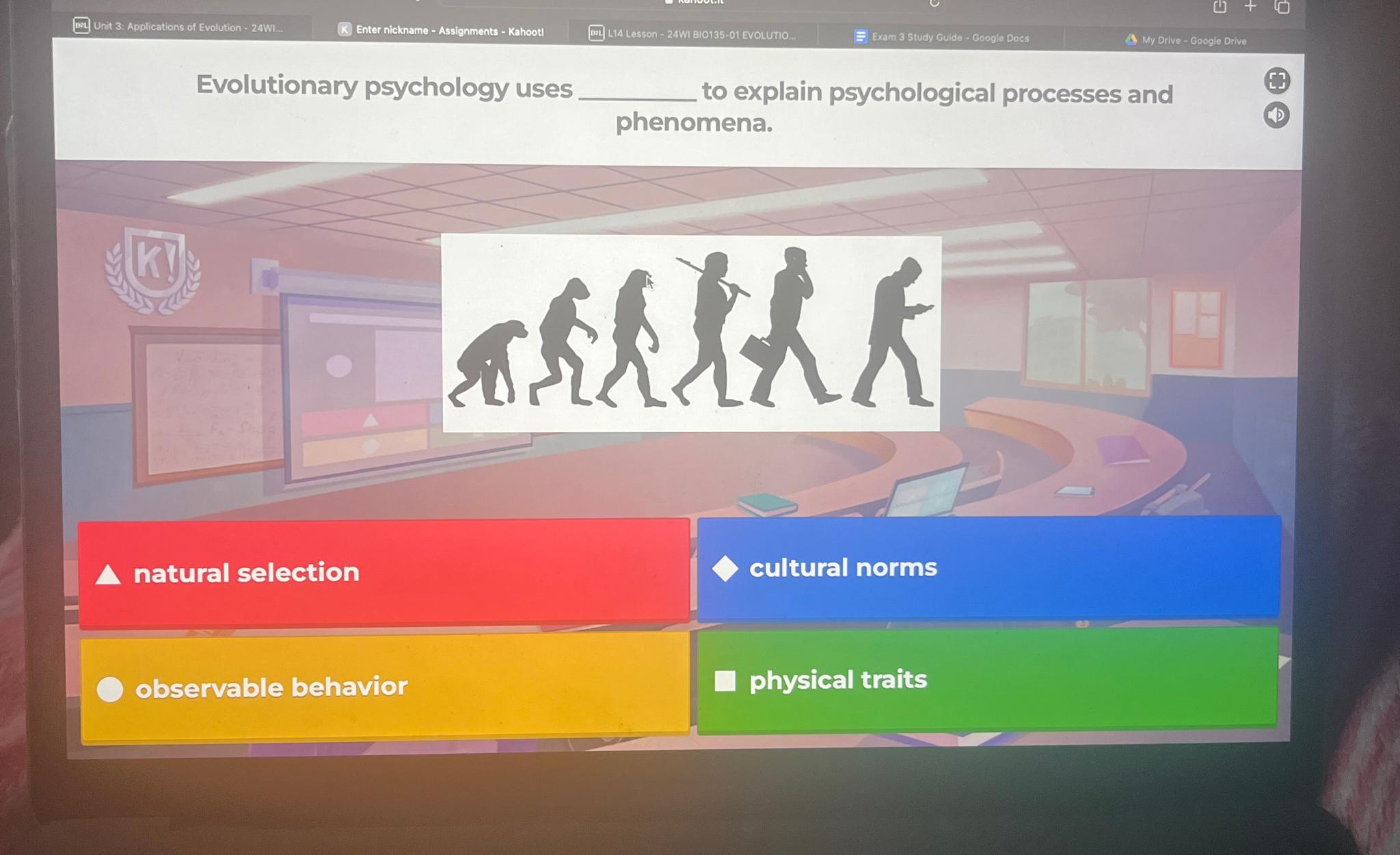 Solved Evolutionary psychology usesto explain psychological | Chegg.com