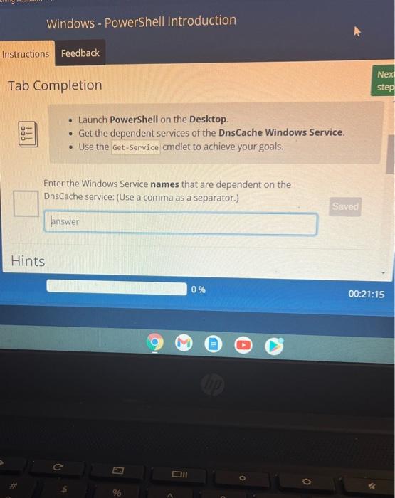 N5 - PowerShell Introduction | Virtual Teaching | Chegg.com