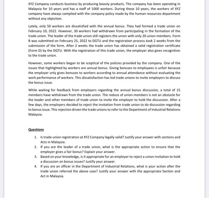 Solved dear sir/mdm need help for this case study | Chegg.com