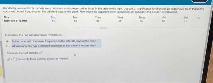 Solved Find test statistic, p-value, and determine the | Chegg.com