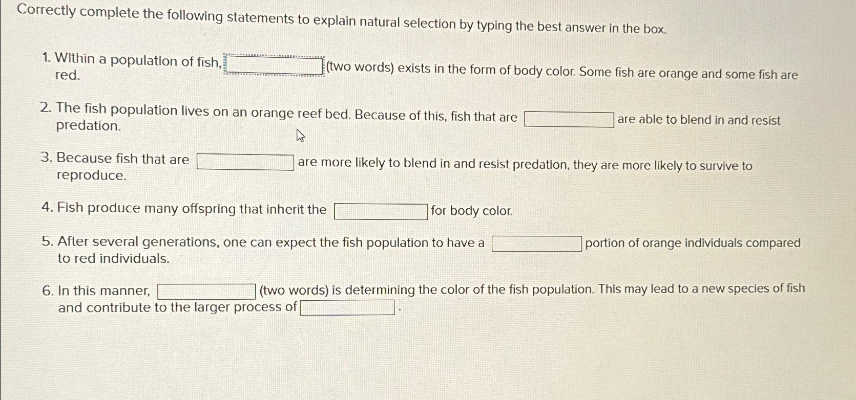 Solved Correctly complete the following statements to | Chegg.com