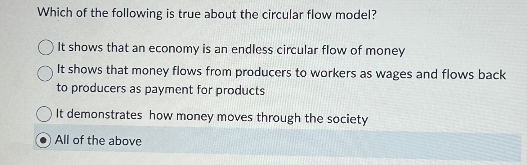 Solved Which of the following is true about the circular | Chegg.com