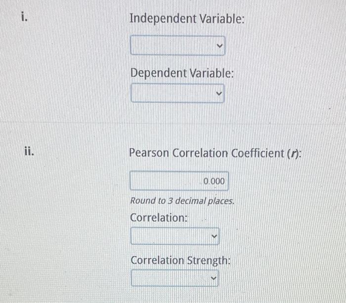Solved Complete the following instructions: i. Identify the | Chegg.com