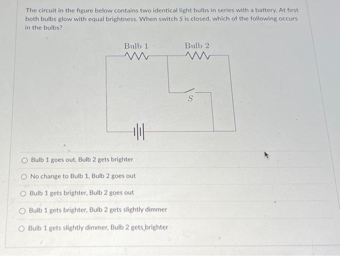 Solved The circuit in the figure below contains two | Chegg.com