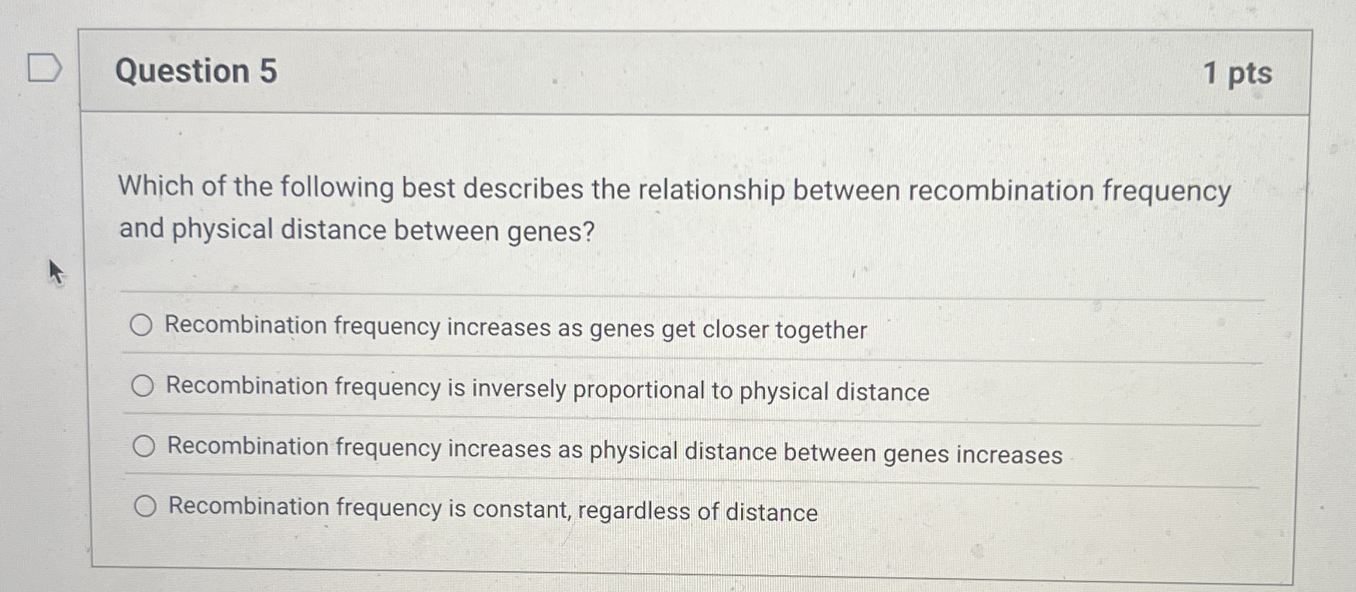 Solved Question 51 ﻿ptsWhich of the following best describes | Chegg.com