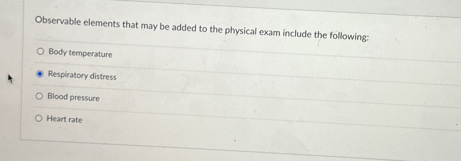 Solved Observable elements that may be added to the physical | Chegg.com