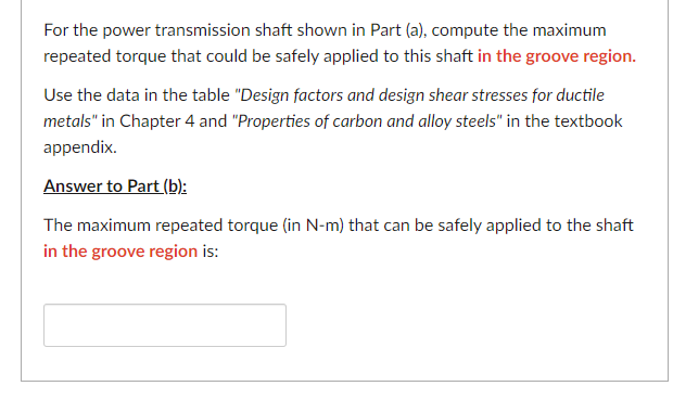 Solved Problem #4 Answer to Part (a): The maximum repeated | Chegg.com