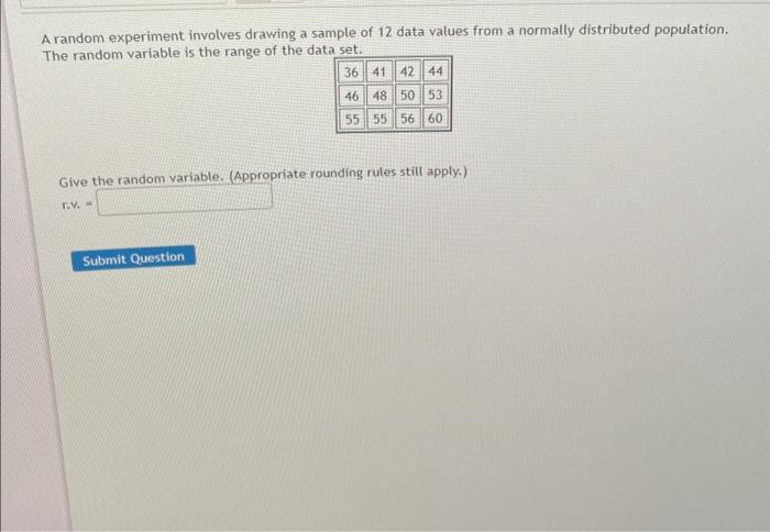 Solved A random experiment involves drawing a sample of 12 | Chegg.com