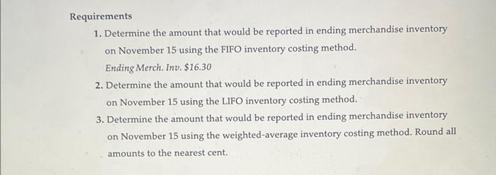Solved E6-15 Comparing inventory methods Super Mart, a | Chegg.com