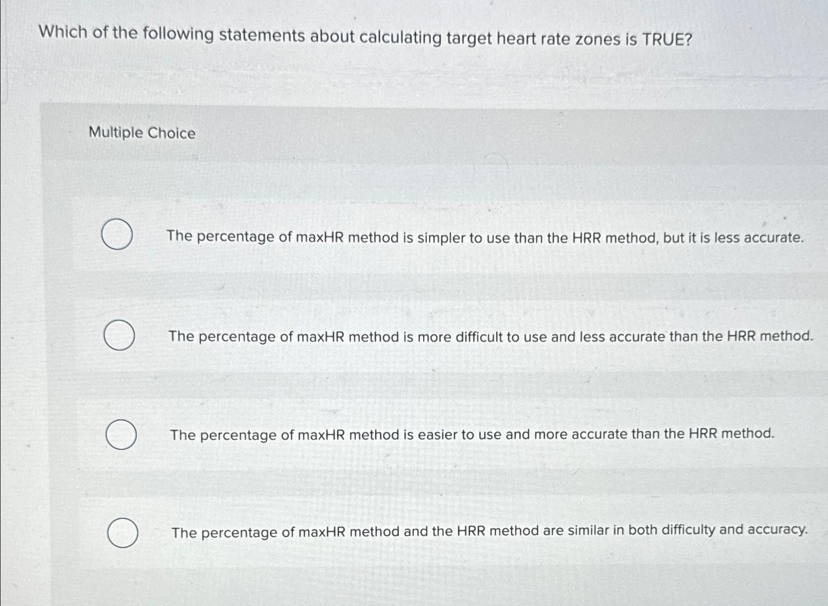 Solved Which of the following statements about calculating | Chegg.com