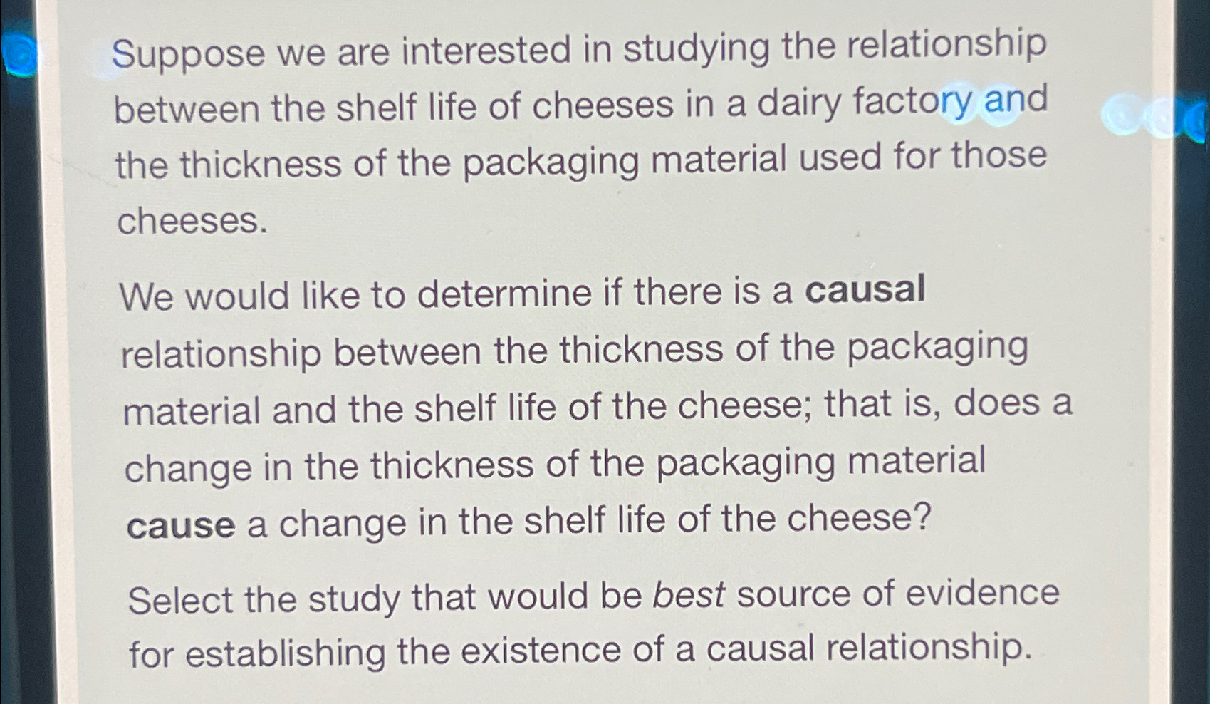 Solved Suppose we are interested in studying the | Chegg.com