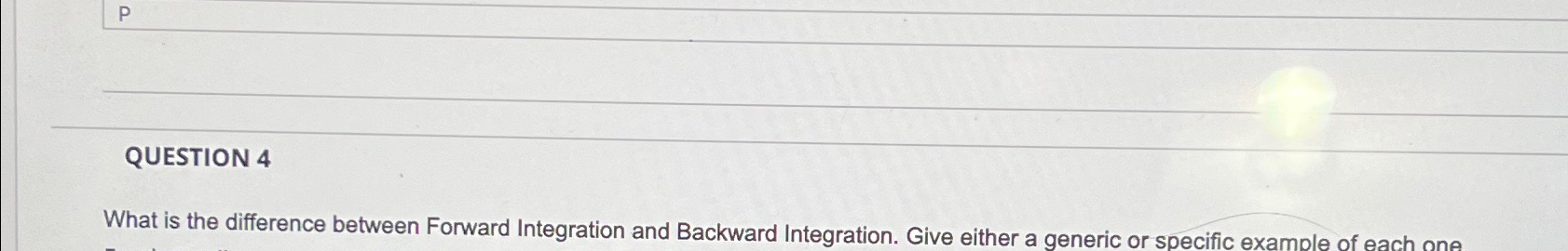 Solved QUESTION 4What is the difference between Forward | Chegg.com