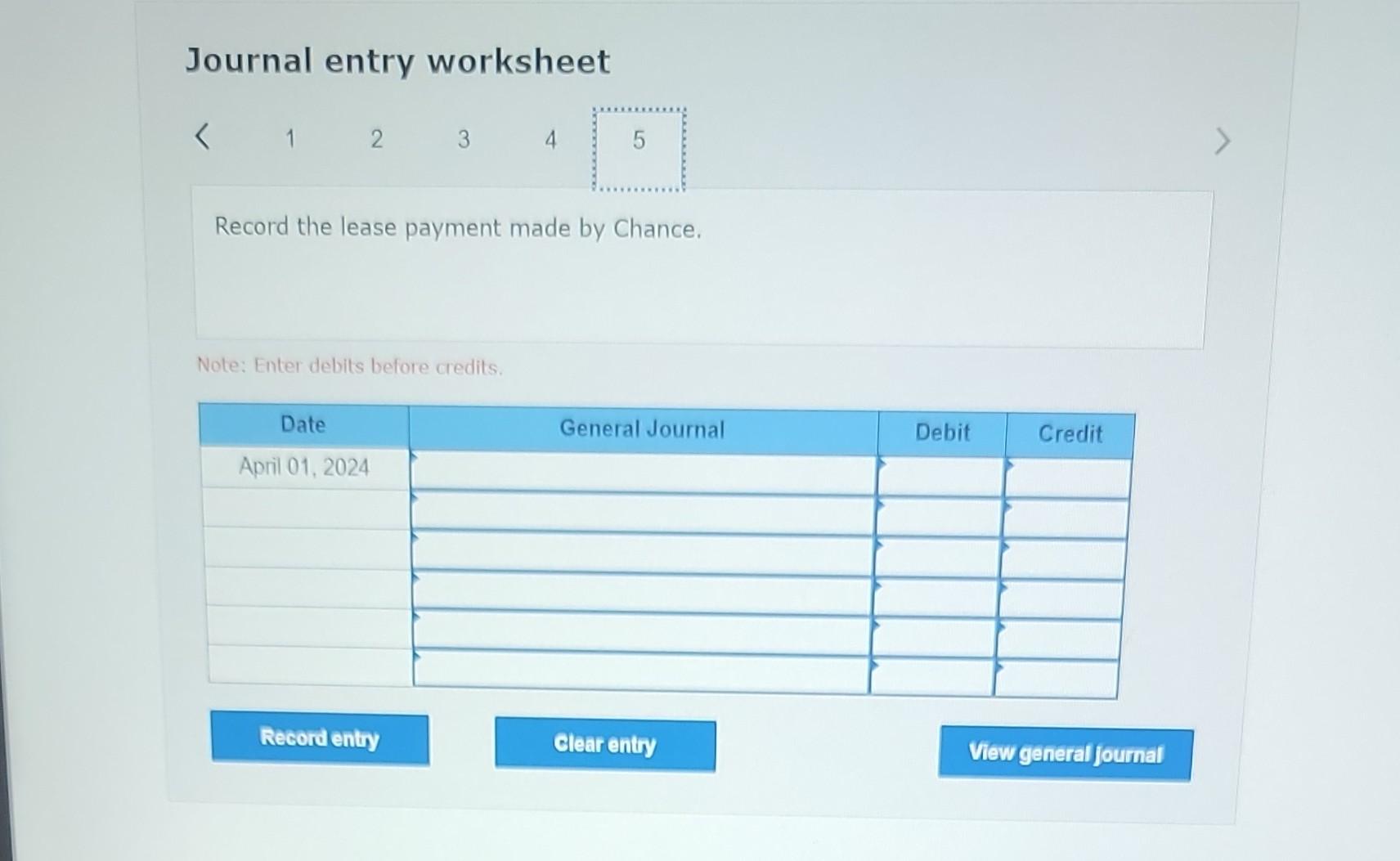 Solved Exercise 15-18 (Algo) Short-term lease [LO15-5] | Chegg.com