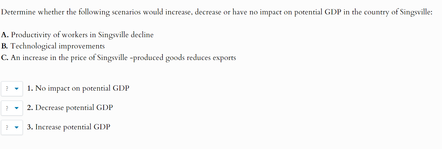 Solved Determine whether the following scenarios would | Chegg.com