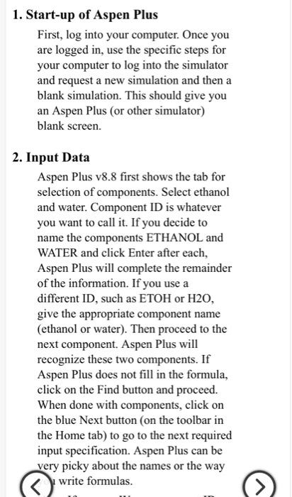 Solved PLEASE help. Use Aspen Plus software. Need help for | Chegg.com