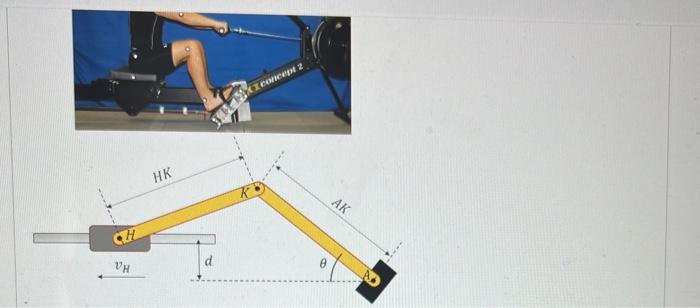 Solved As a model for a rowing machine, we will use the | Chegg.com
