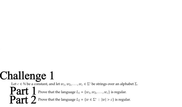 Solved Challenge 1 Part 2 | Chegg.com