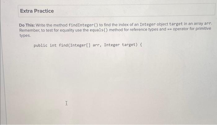 Solved Check for Understanding Question: Consider the | Chegg.com