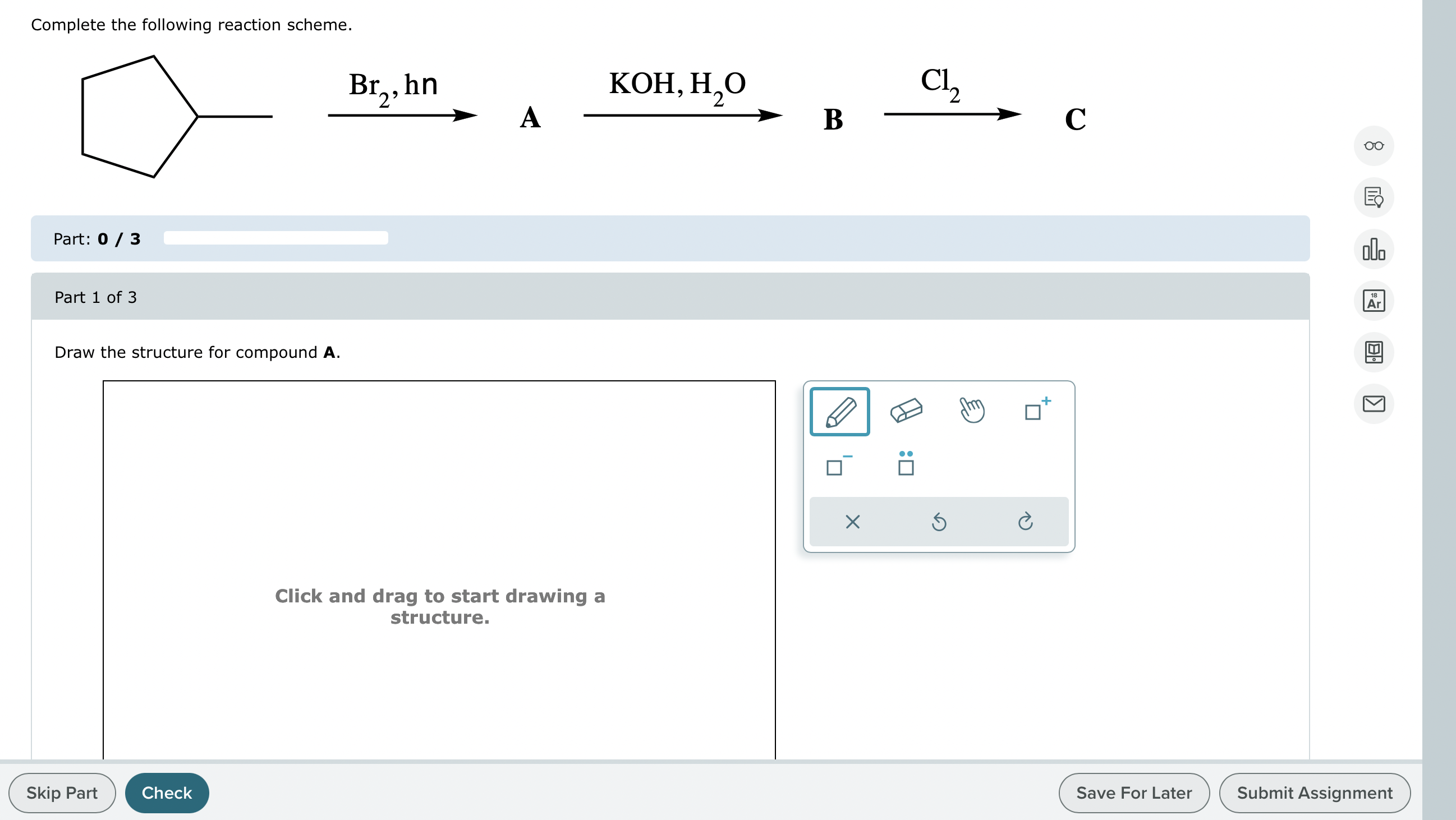 Solved Devise a synthesis to prepare the product from the | Chegg.com