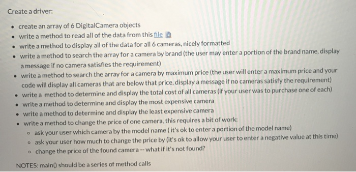 Solved You Will Not Use An Arraylist For This Assignment