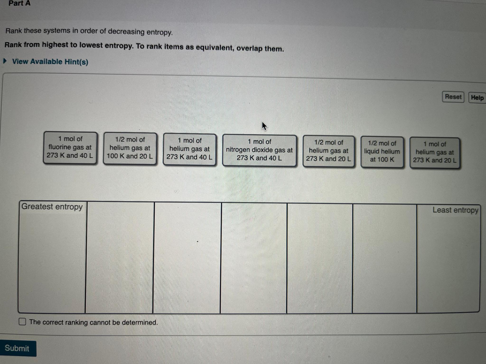 Solved Quantitative relationship between entropy and number | Chegg.com
