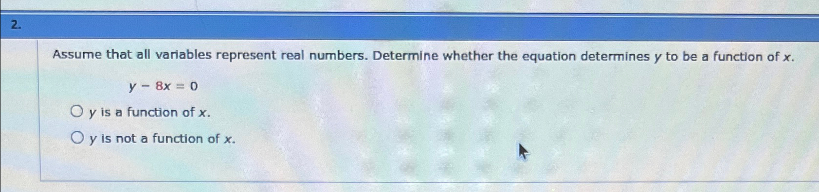 Solved Assume that all variables represent real numbers. | Chegg.com