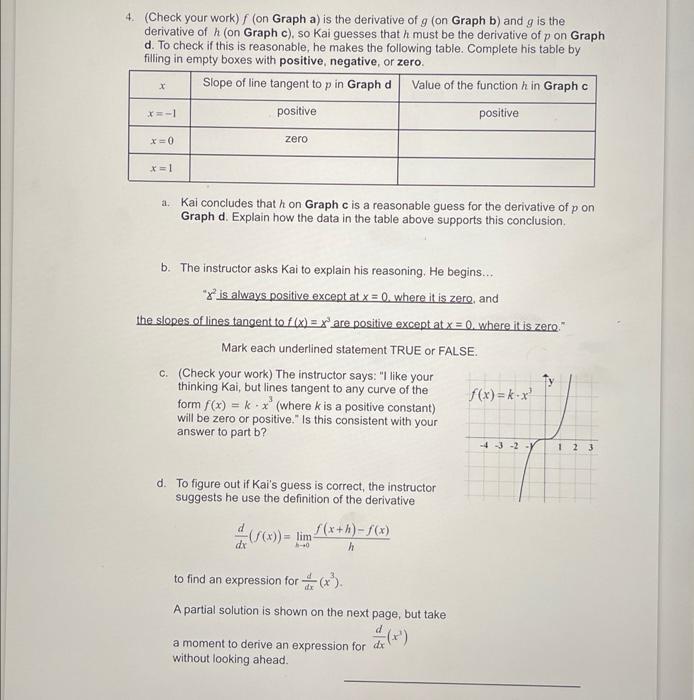 Solved Differentiation Techniques 1: Power, Constant | Chegg.com