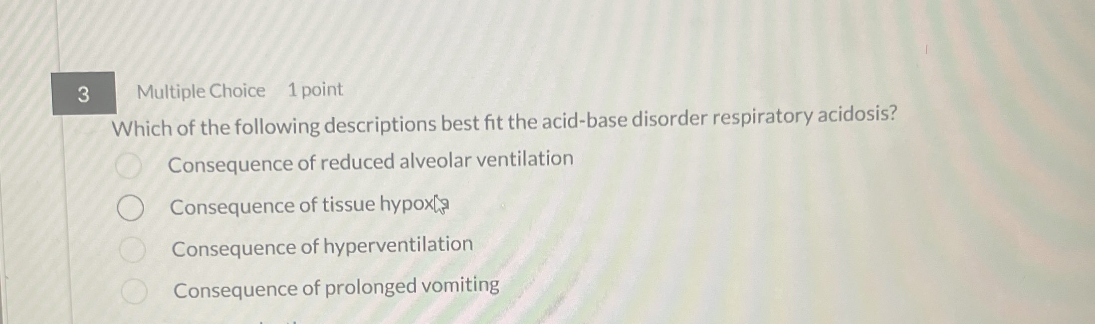 Solved 3Multiple Choice 1 ﻿pointWhich of the following | Chegg.com