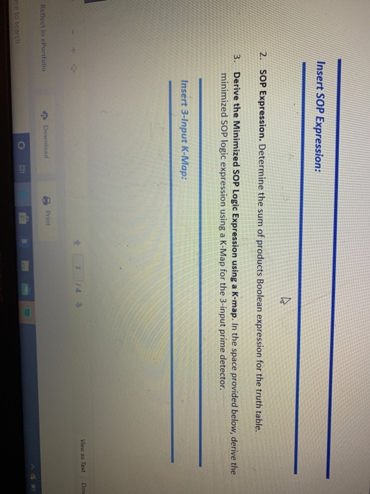 Solved Umpul Piime Number Detector using K-Map Procedure: 1. | Chegg.com
