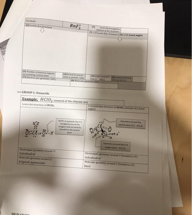 Solved Formula (2) Lewis dot structure RnF (1) (9) 3-0 Lewis | Chegg.com