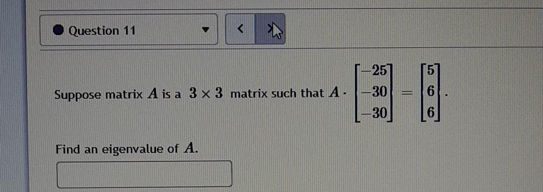 Solved Suppose matrix A is a 3×3 matrix such that | Chegg.com