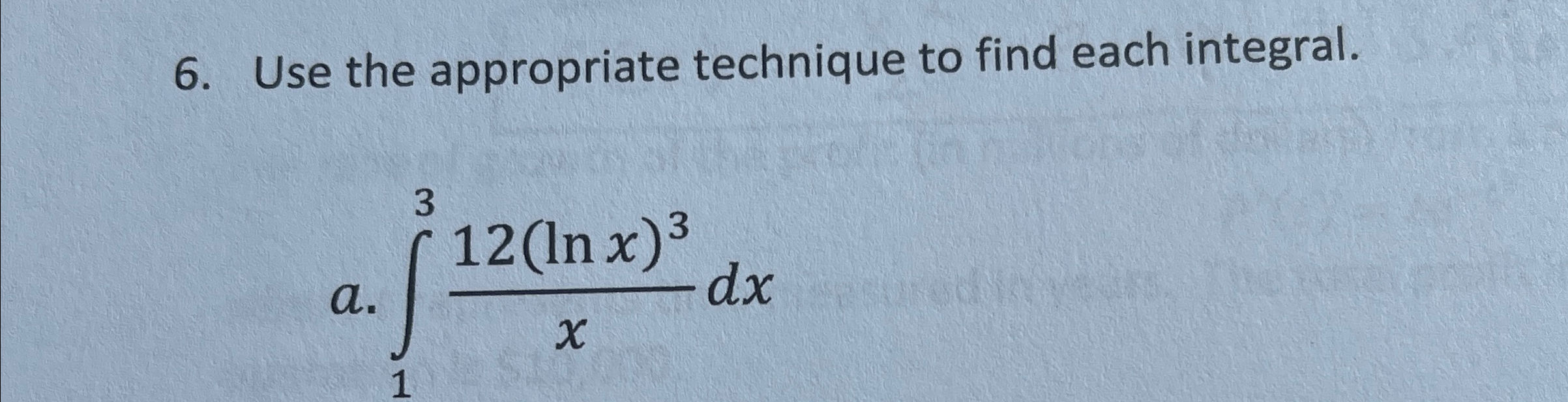 Solved Use the appropriate technique to find each | Chegg.com