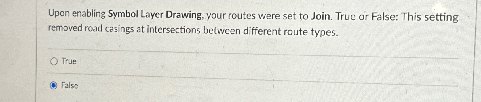 Solved Upon enabling Symbol Layer Drawing, your routes were | Chegg.com