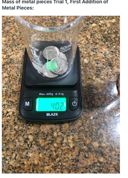 Solved Part D: Graphing Mass and Volume 1) Read Part D: | Chegg.com