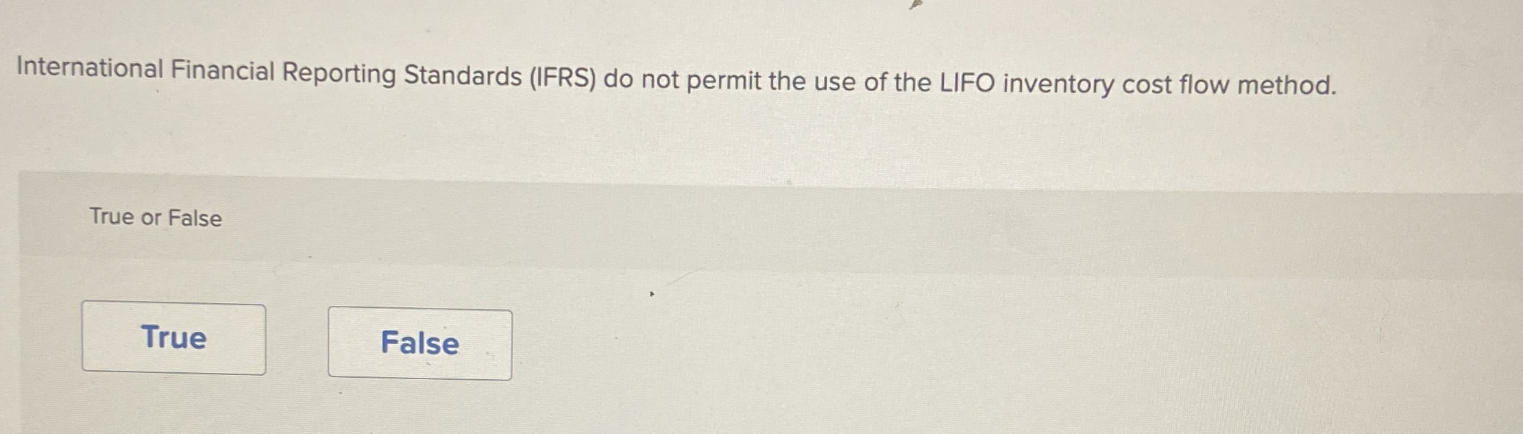 Solved International Financial Reporting Standards (IFRS) | Chegg.com