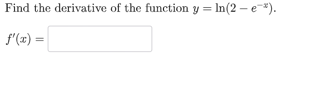 Solved Find the derivative of the function | Chegg.com