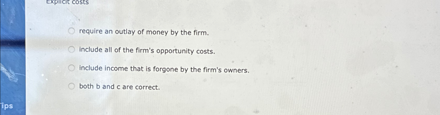Solved require an outlay of money by the firm.include all of | Chegg.com