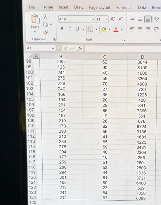 File A1 12345678 Paste 9 34 10 11 12 13 14 15 16 7 18 | Chegg.com