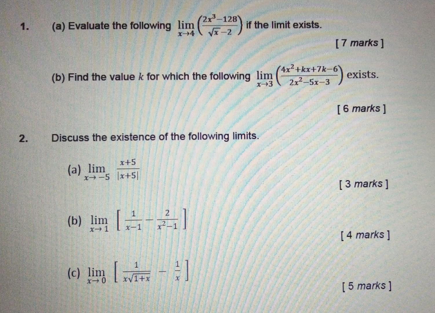 Solved (a) Evaluate the following limx→4(x−22x3−128) if the | Chegg.com