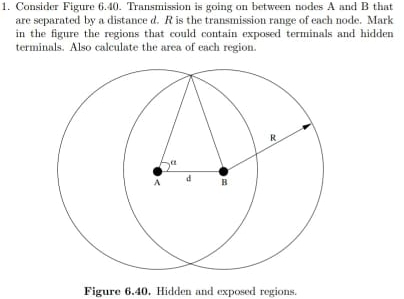 Solved Consider Figure 6.40. ﻿Transmission is going on | Chegg.com