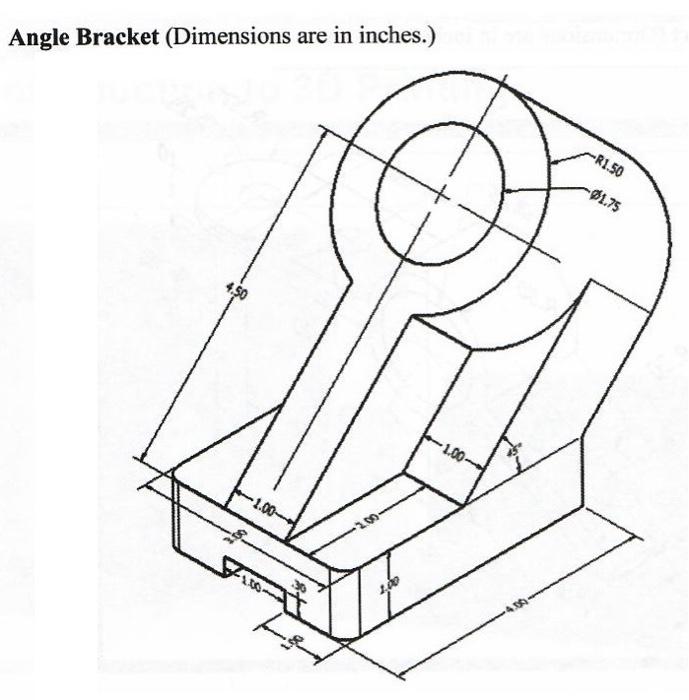 Solved please draw Front, Top, Side in autocad file clear | Chegg.com Solved please draw Front, Top, Side in autocad file clear | Chegg.com