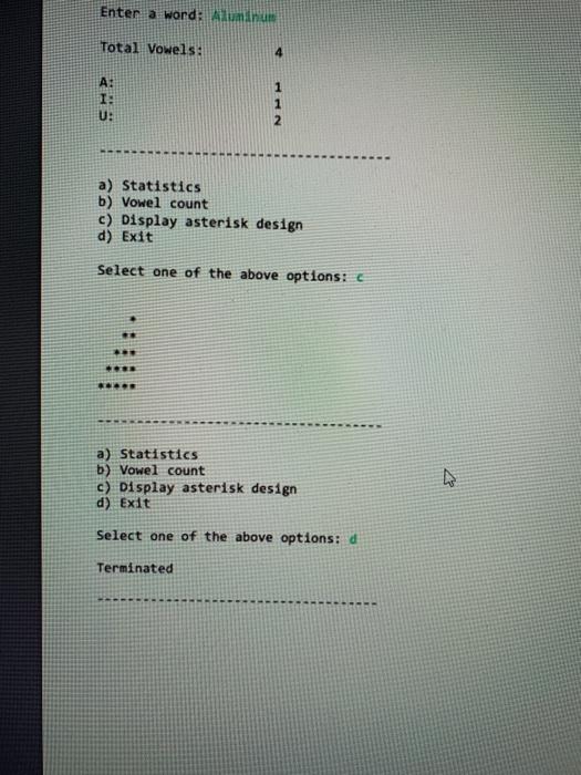 Solved PROBLEM Write a program that repeatedly displays a | Chegg.com
