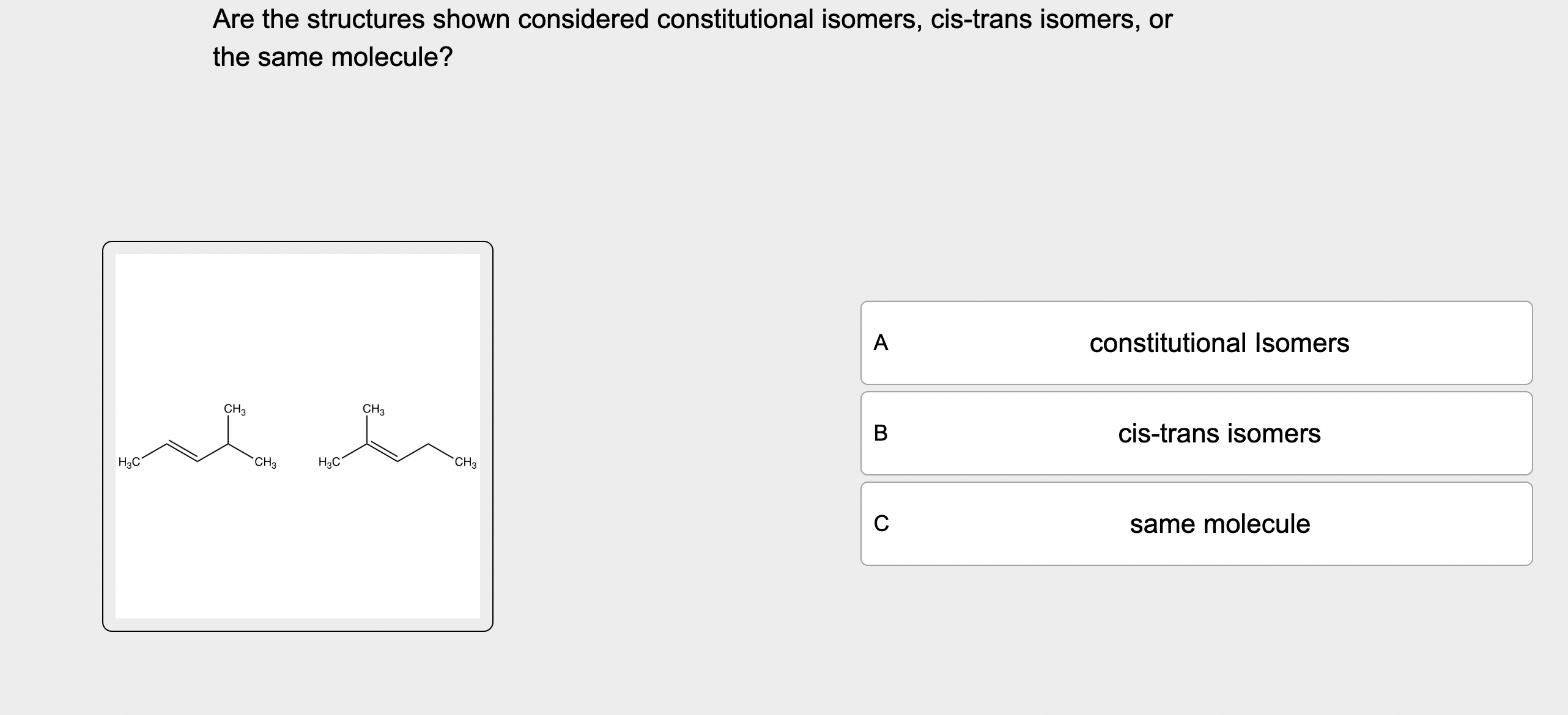 Solved Are the structures shown considered constitutional | Chegg.com