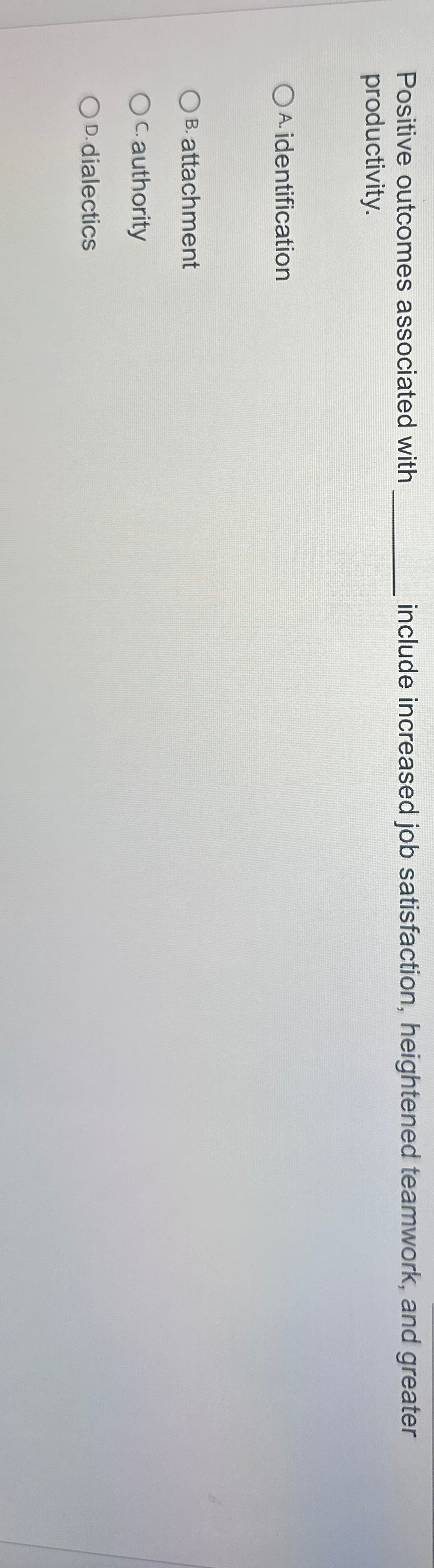 Solved Positive outcomes associated with ﻿include | Chegg.com