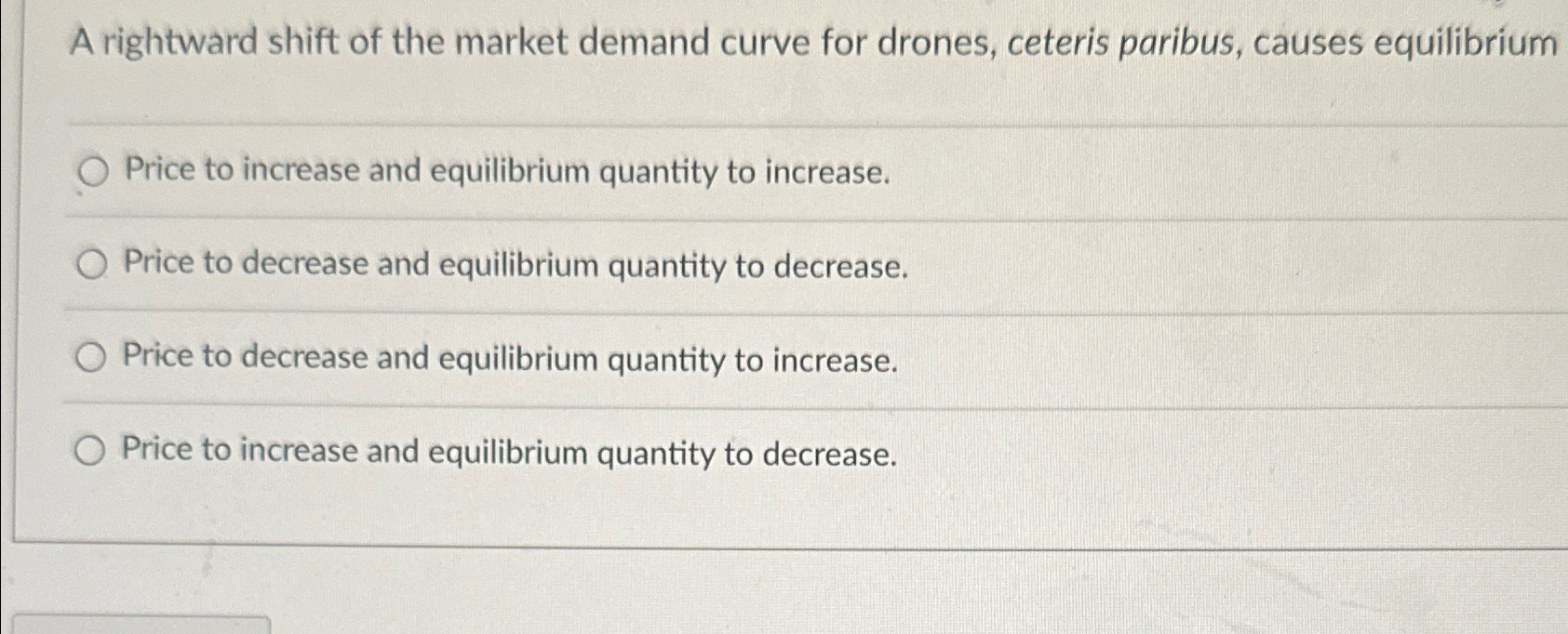 Solved A Rightward Shift Of The Market Demand Curve For