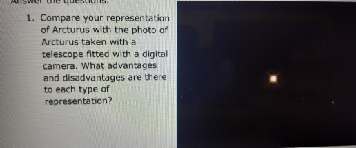 About Arcturus Arcturus, or Alpha Bootis, is the | Chegg.com