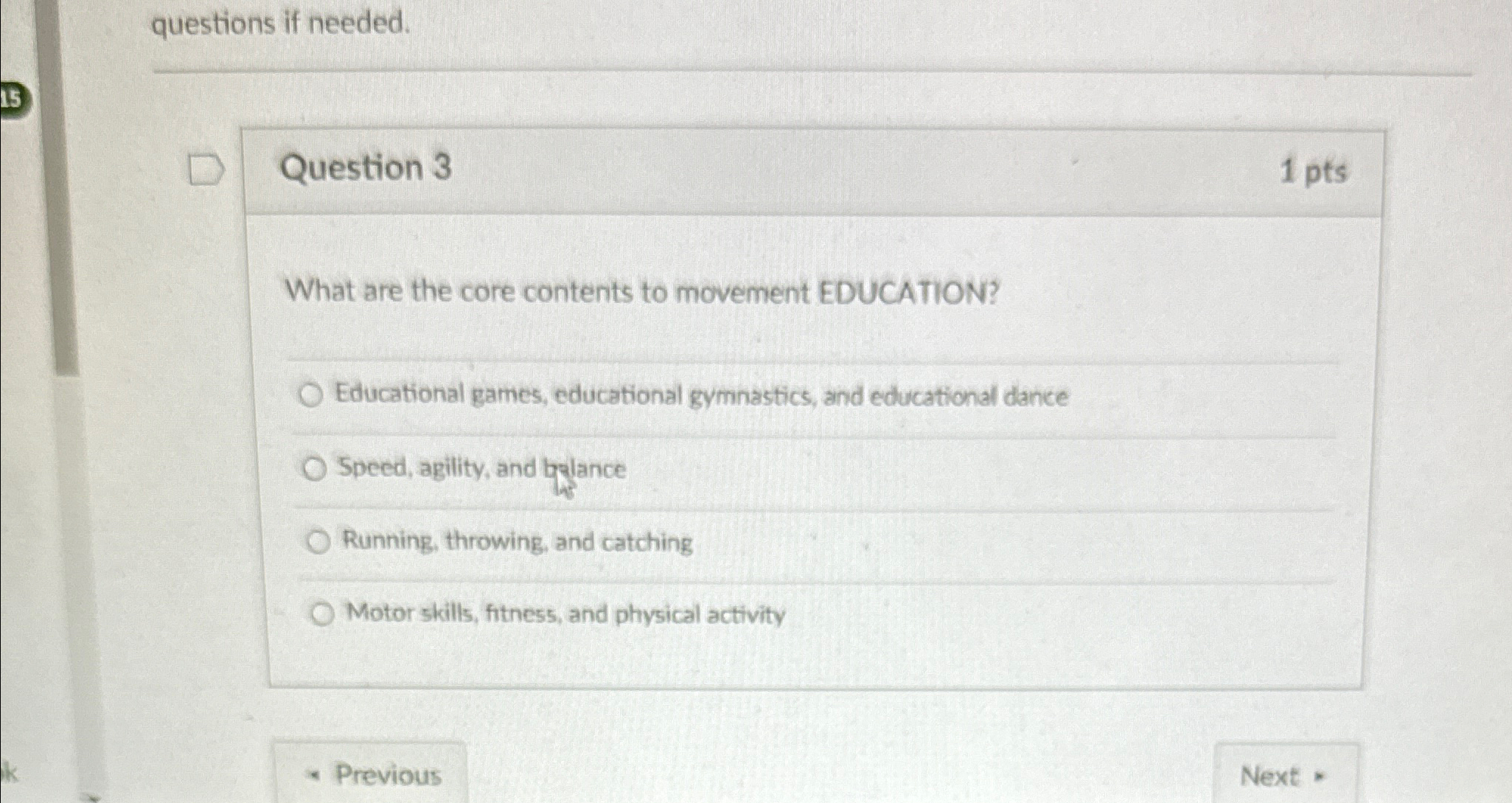 Solved questions if needed.15Question 31 ﻿ptsWhat are the | Chegg.com